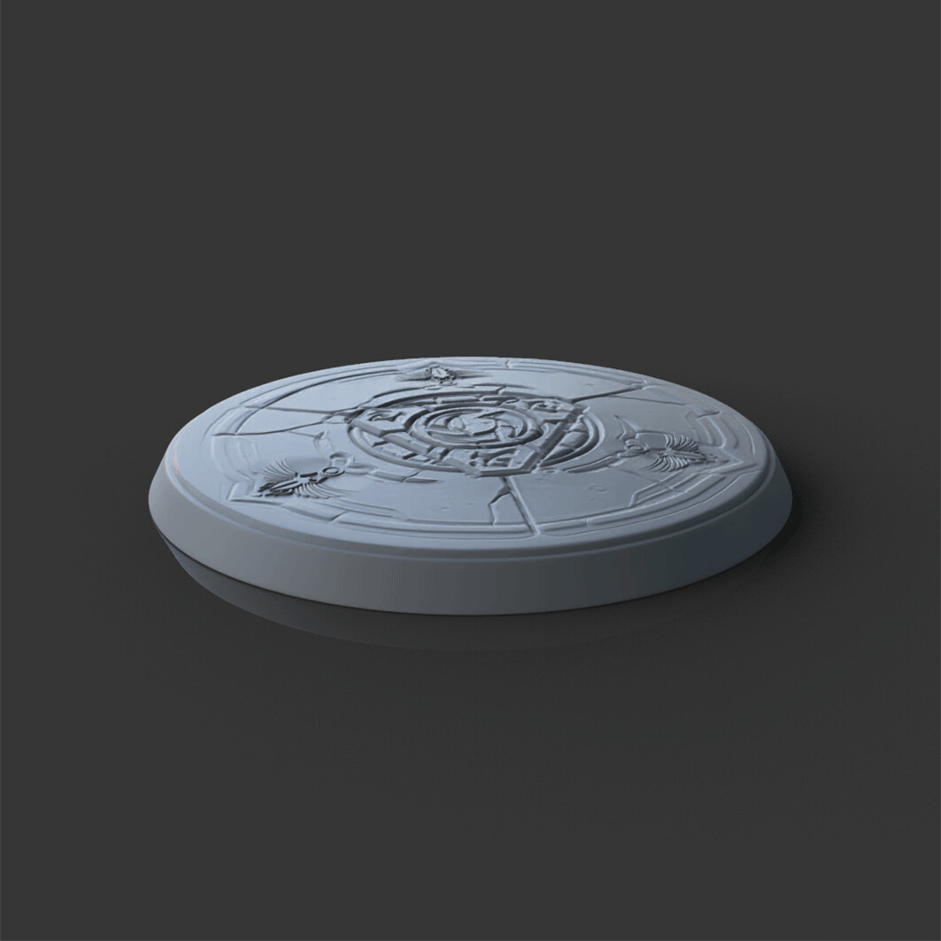ArtStation - 16x 3D Printing Bases V.2 | Resources
