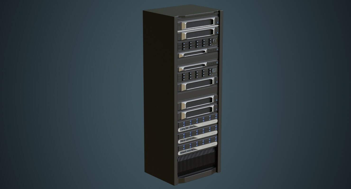 ArtStation - Server 2A | Game Assets