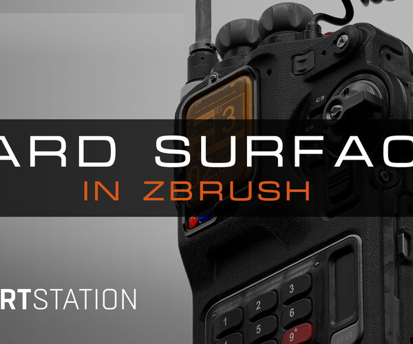 ArtStation - Hard Surface In ZBrush | Tutorials