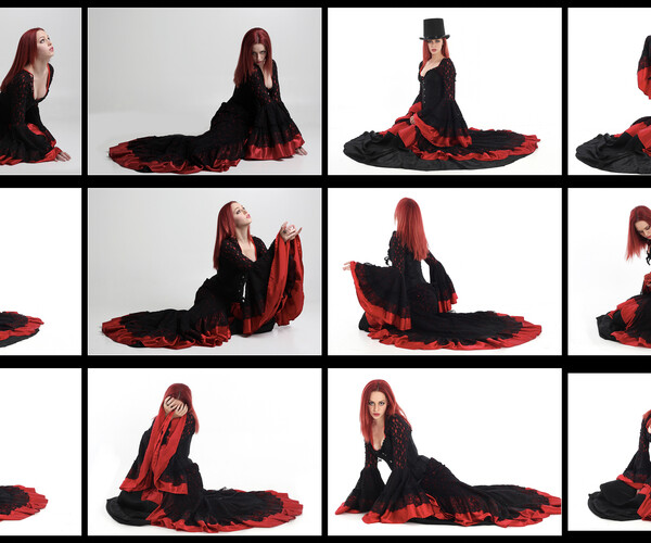 ArtStation - x131 Vampire - Pose Reference Pack | Resources