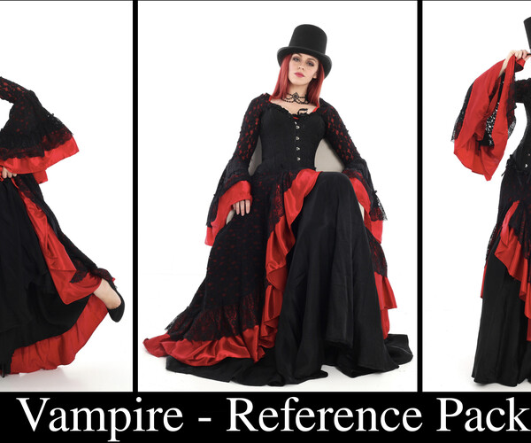 ArtStation - x131 Vampire - Pose Reference Pack | Resources