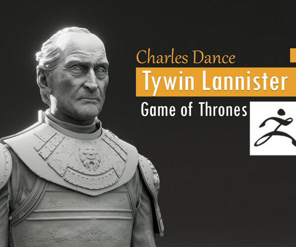 ArtStation - Charles Dance - Tywin Lannister- Game of Thrones | Resources