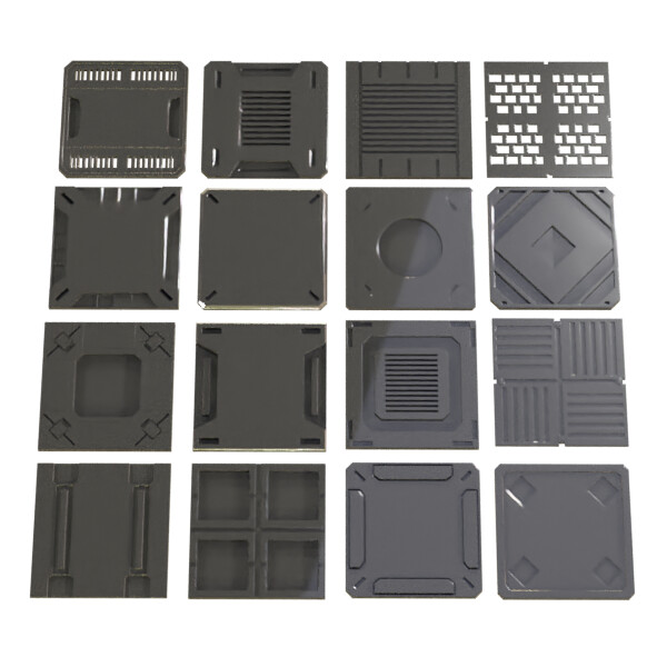 ArtStation - Sci-Fi Tileset Pack #1 ( 16 Tiles ) | Game Assets