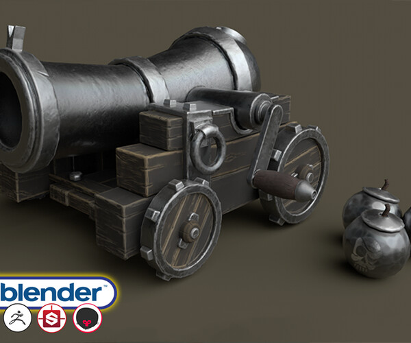 ArtStation - Stylised 3D Game Model Complete Beginners Guide - Blender ...