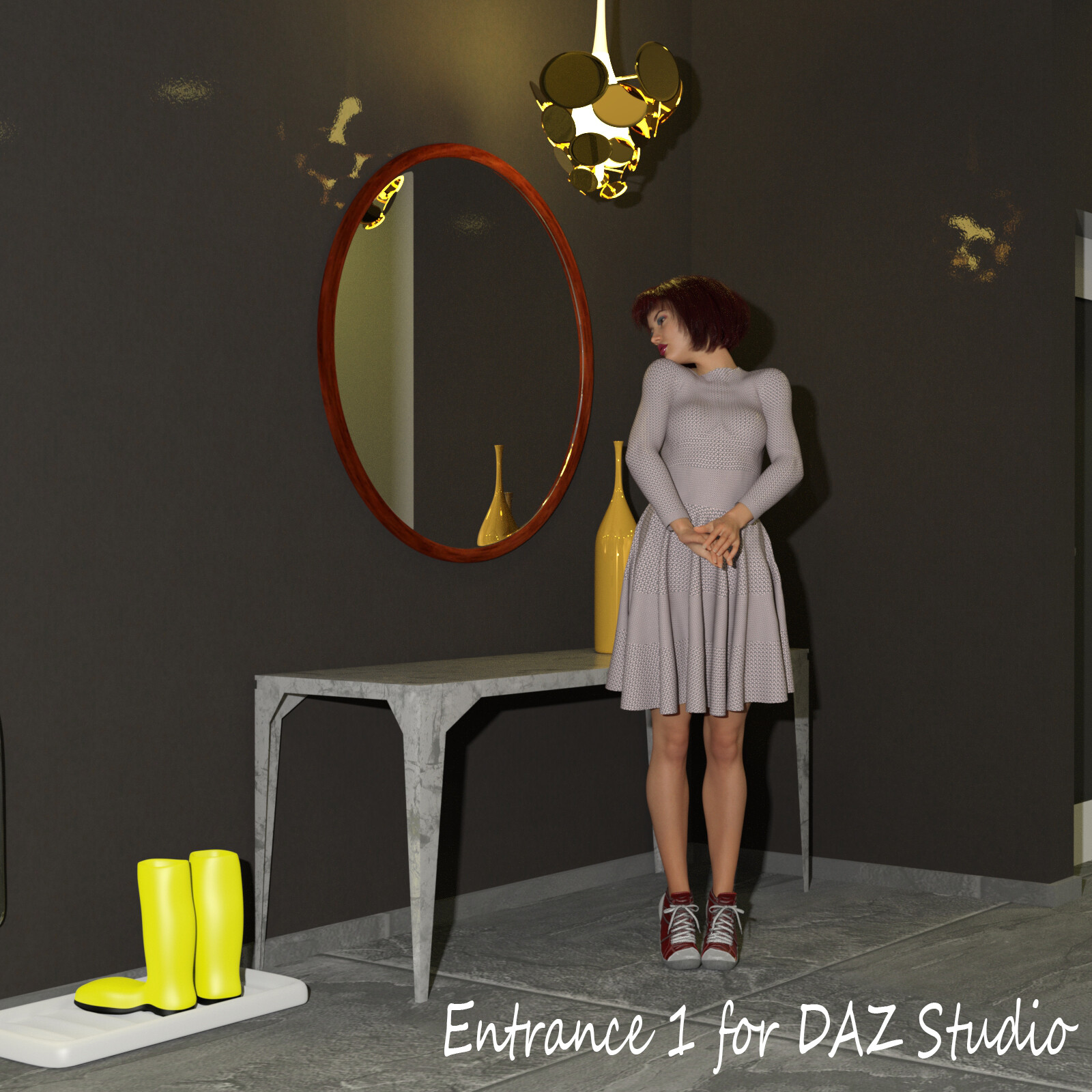 ArtStation - Entrance 1 for DAZ Studio | Resources