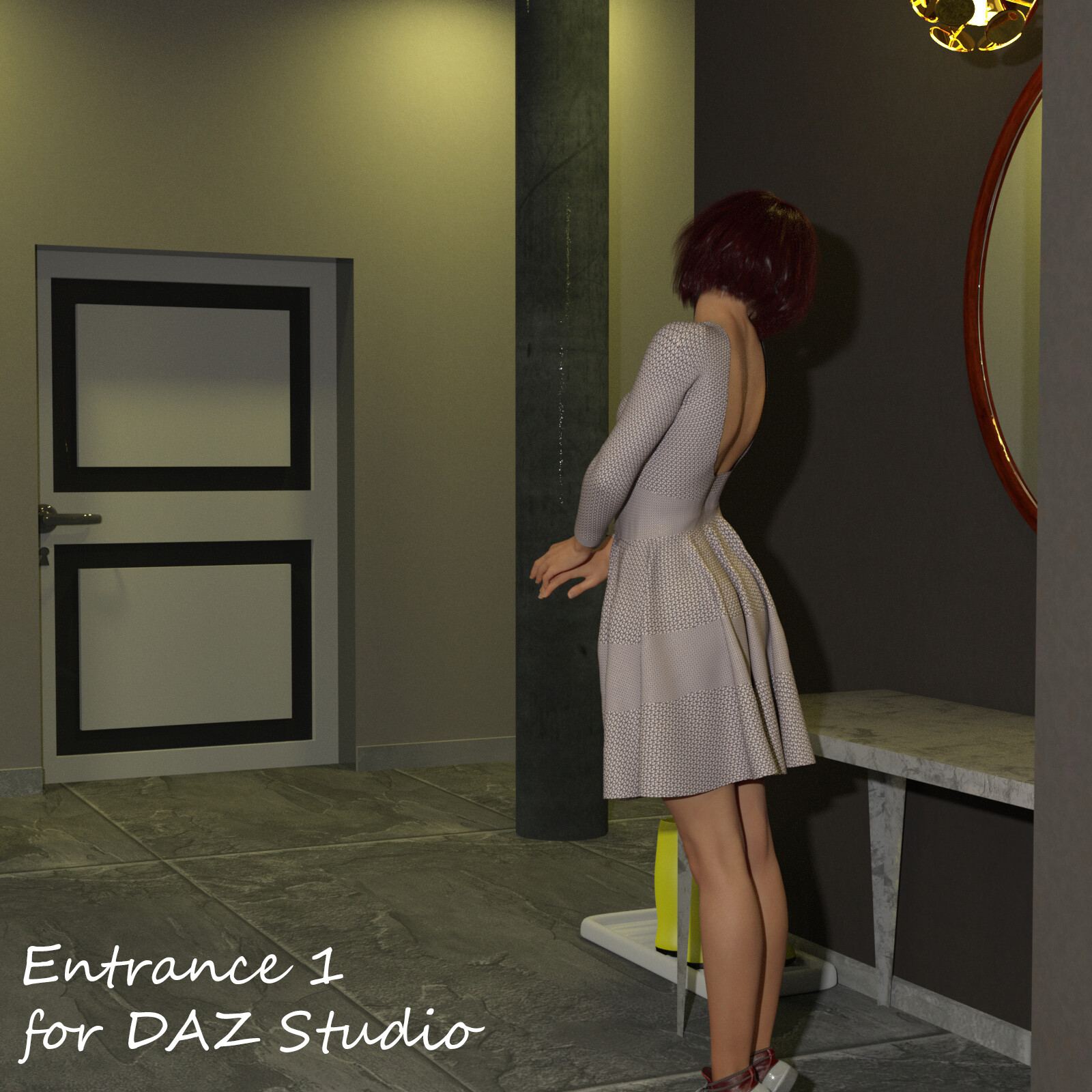 ArtStation - Entrance 1 for DAZ Studio | Resources