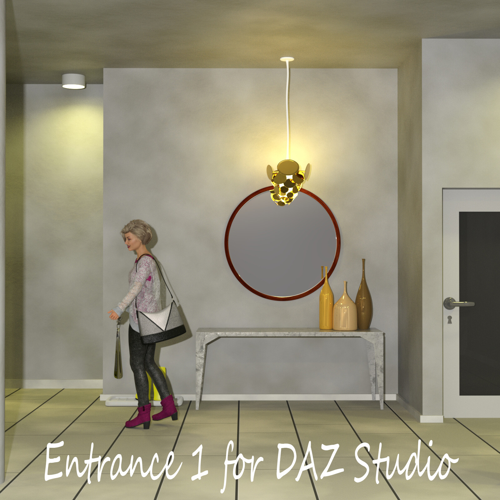 ArtStation - Entrance 1 for DAZ Studio | Resources