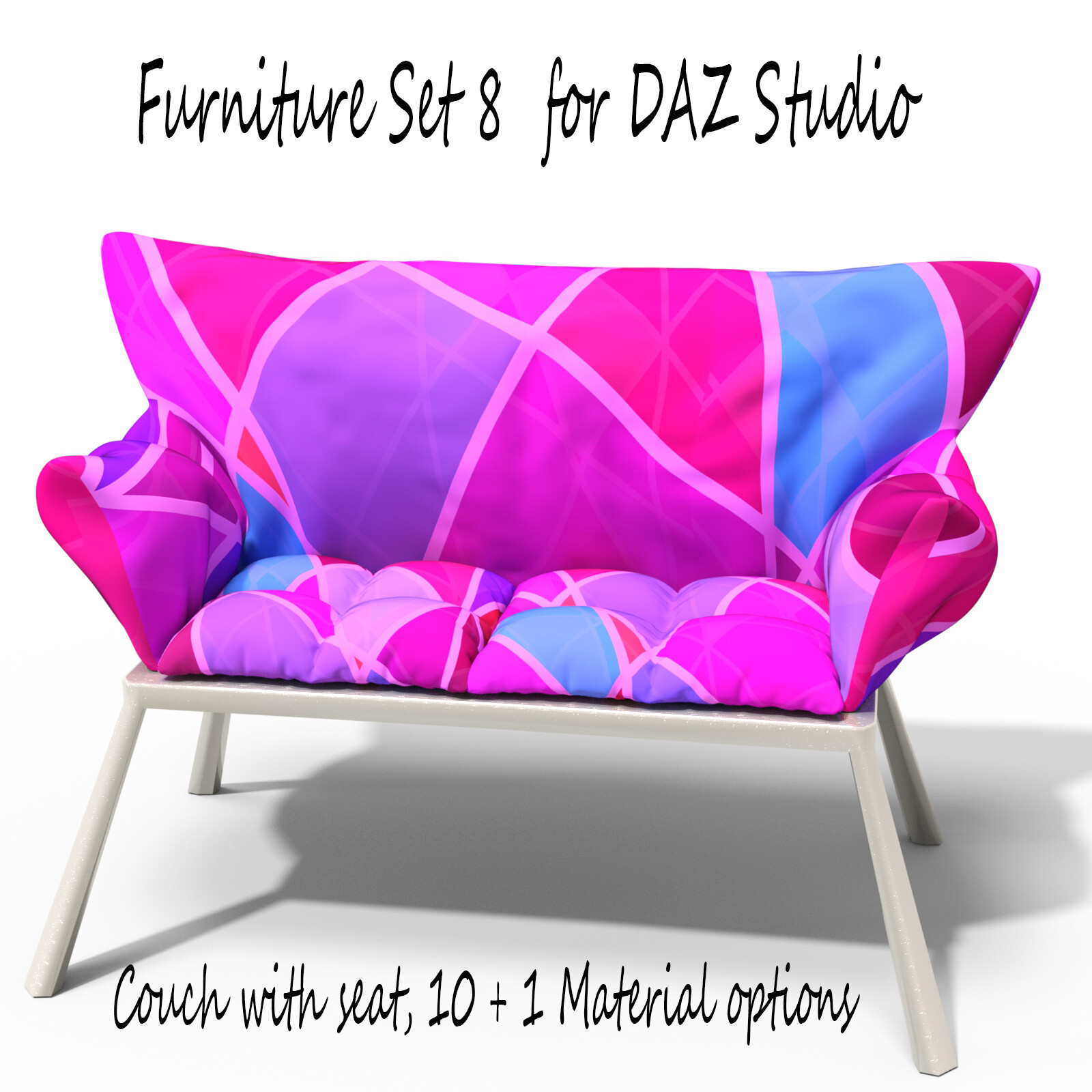 ArtStation - Furniture Set 8 for DAZ Studio | Resources