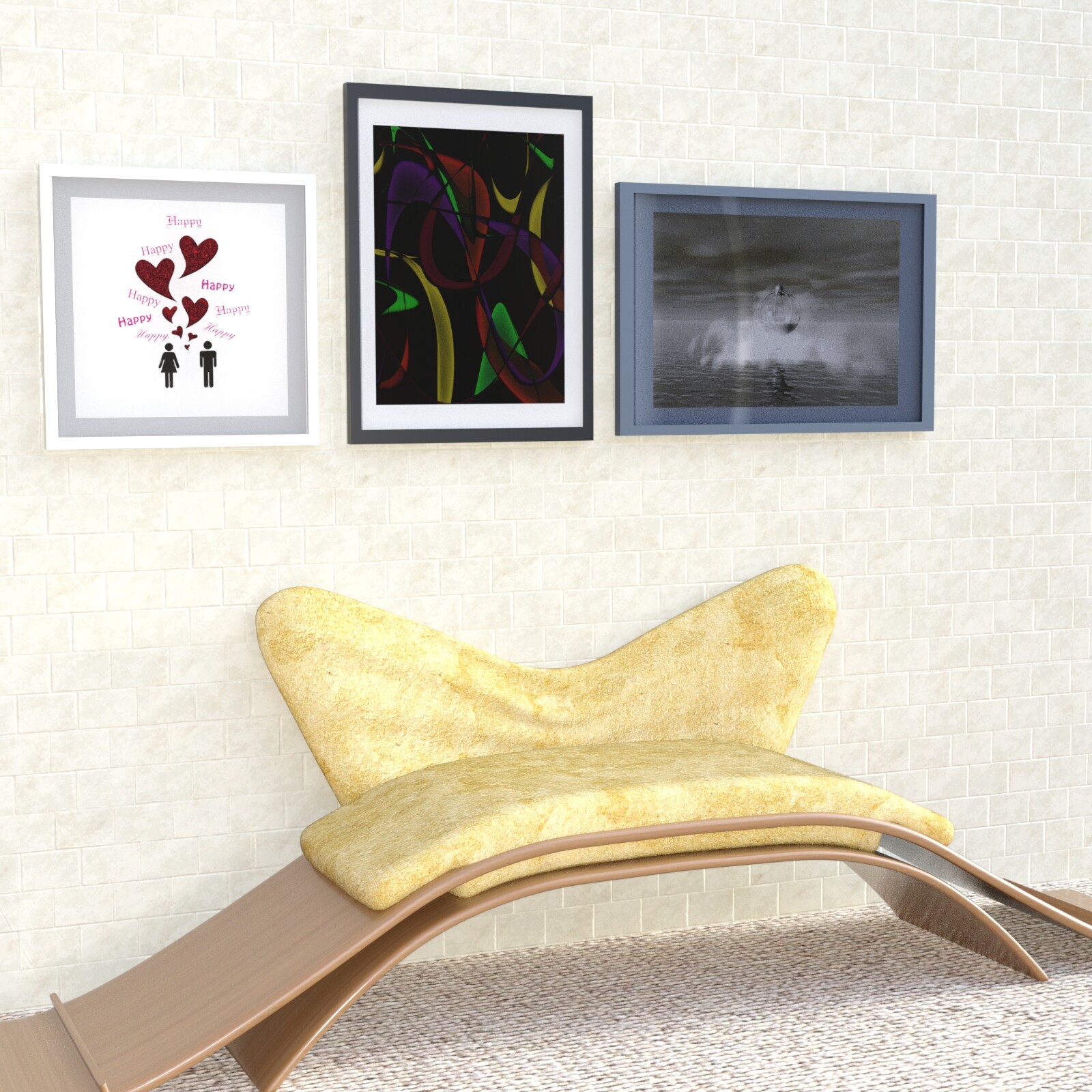 ArtStation - Walldeco Set 1 for DAZ Studio | Resources