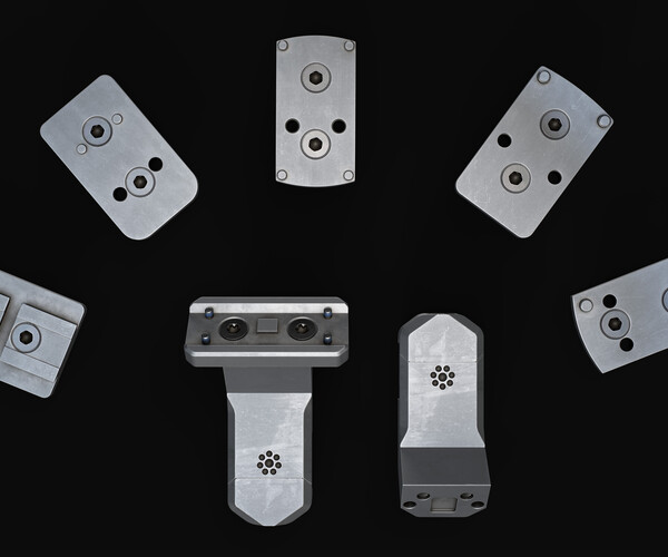 ArtStation - Arisaka Offset Optic Mount | Game Assets