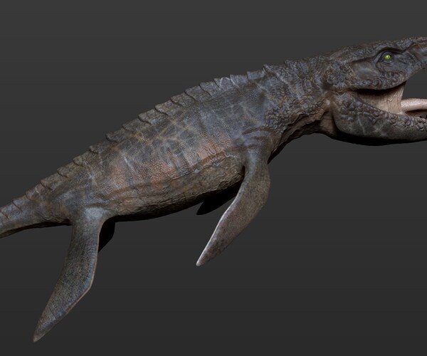 ArtStation - Predator X - Pliosaurus Funkei Sea Monster Series 2 Sculpt ...
