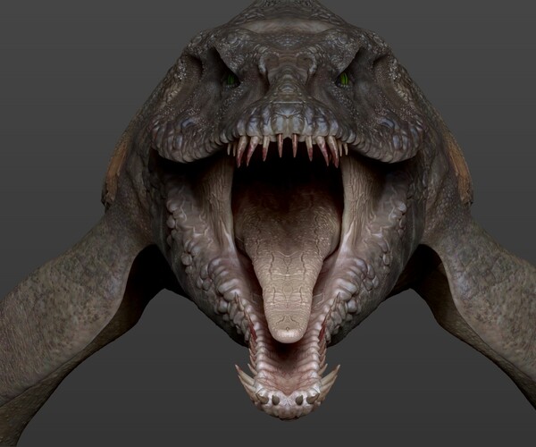 ArtStation - Predator X - Pliosaurus Funkei Sea Monster Series 2 Sculpt ...