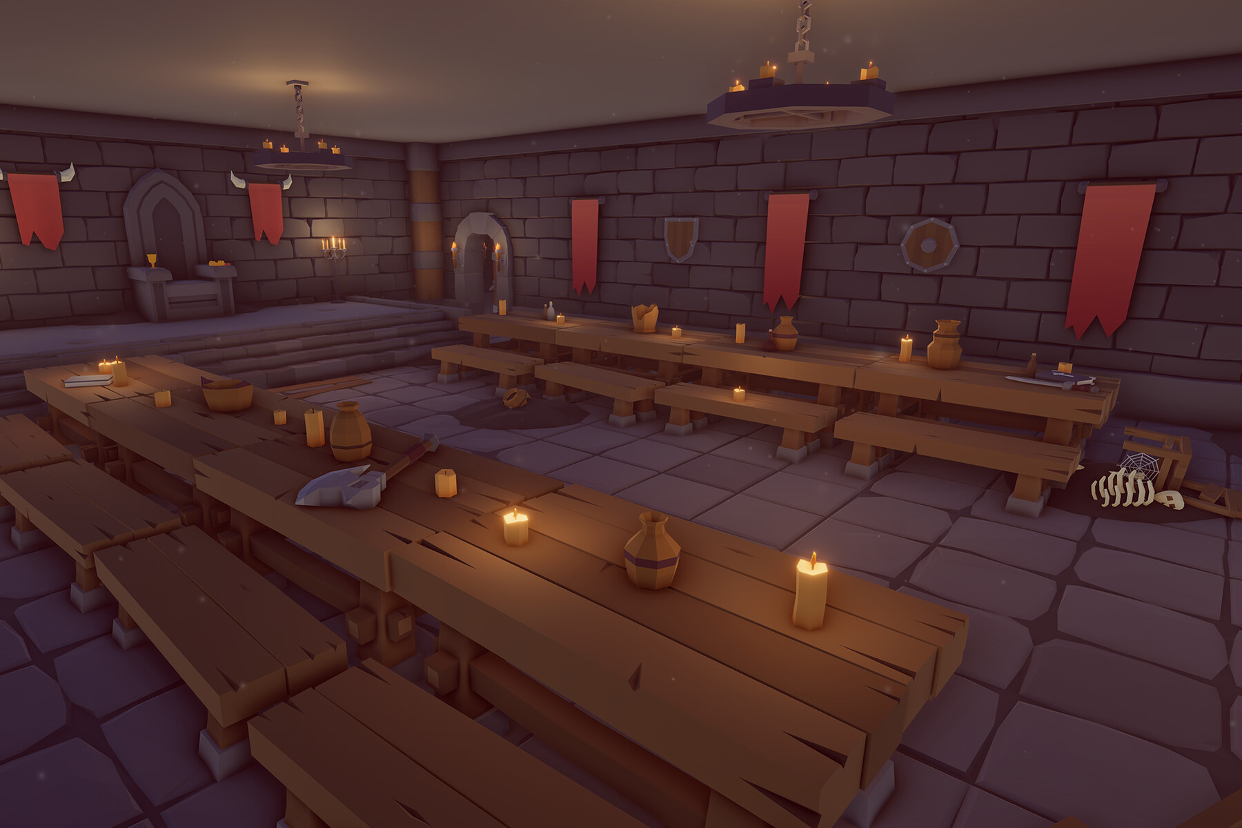 Artstation Low Poly Asset Bundle 3d Pack For Unity And Unreal