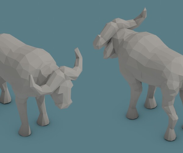 ArtStation - Low Poly Animal Isometric Icon Pack 01 | Game Assets