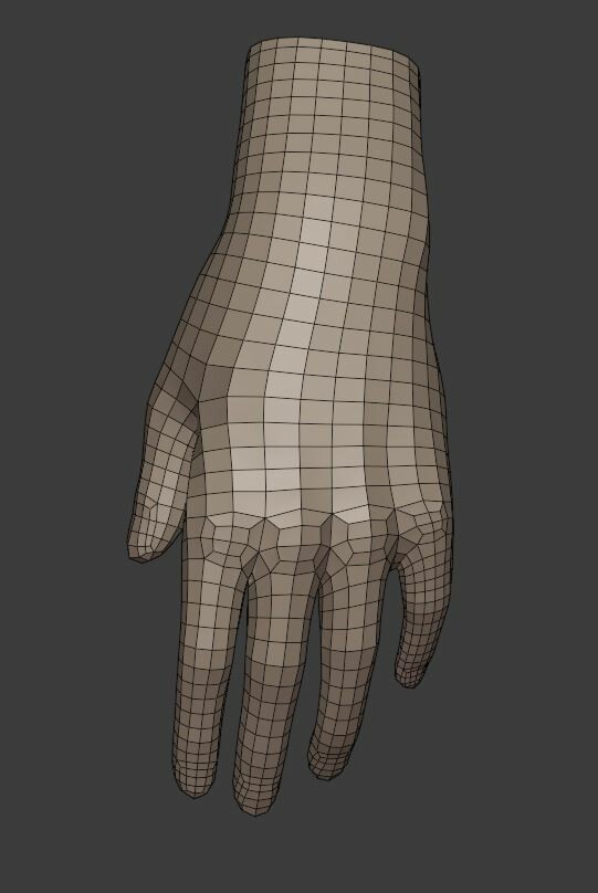 ArtStation - Hand Basemesh | Resources