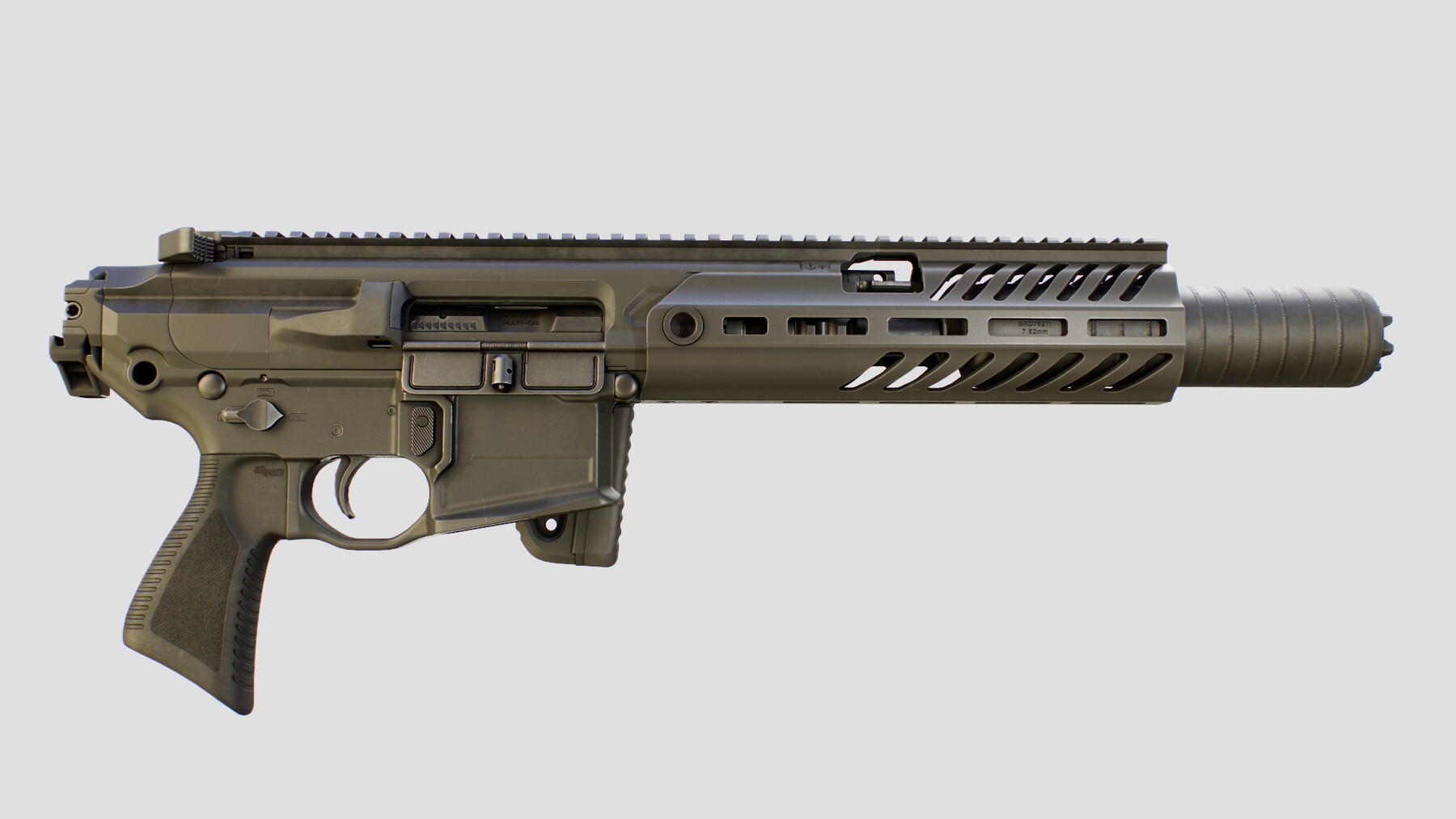 ArtStation - Sig Sauer MCX Rattler PDW Rifle | Game Assets