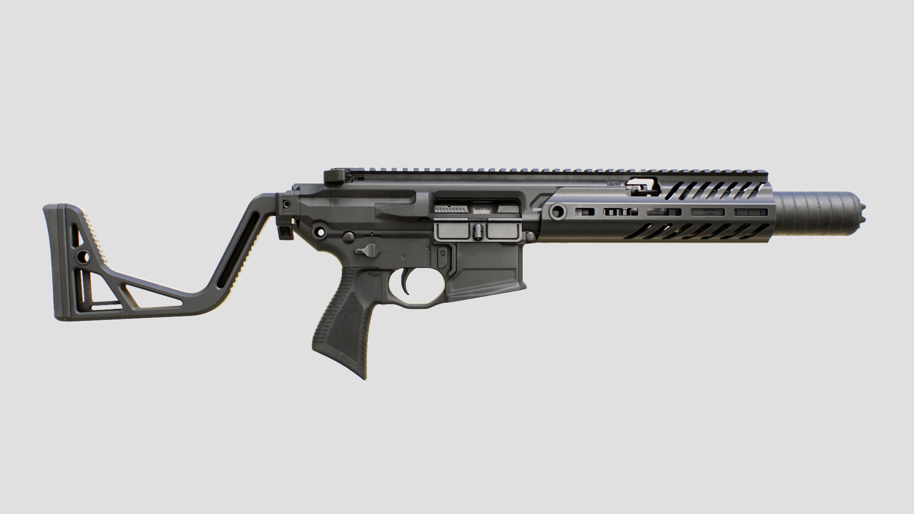 ArtStation - Sig Sauer MCX Rattler PDW Rifle | Game Assets