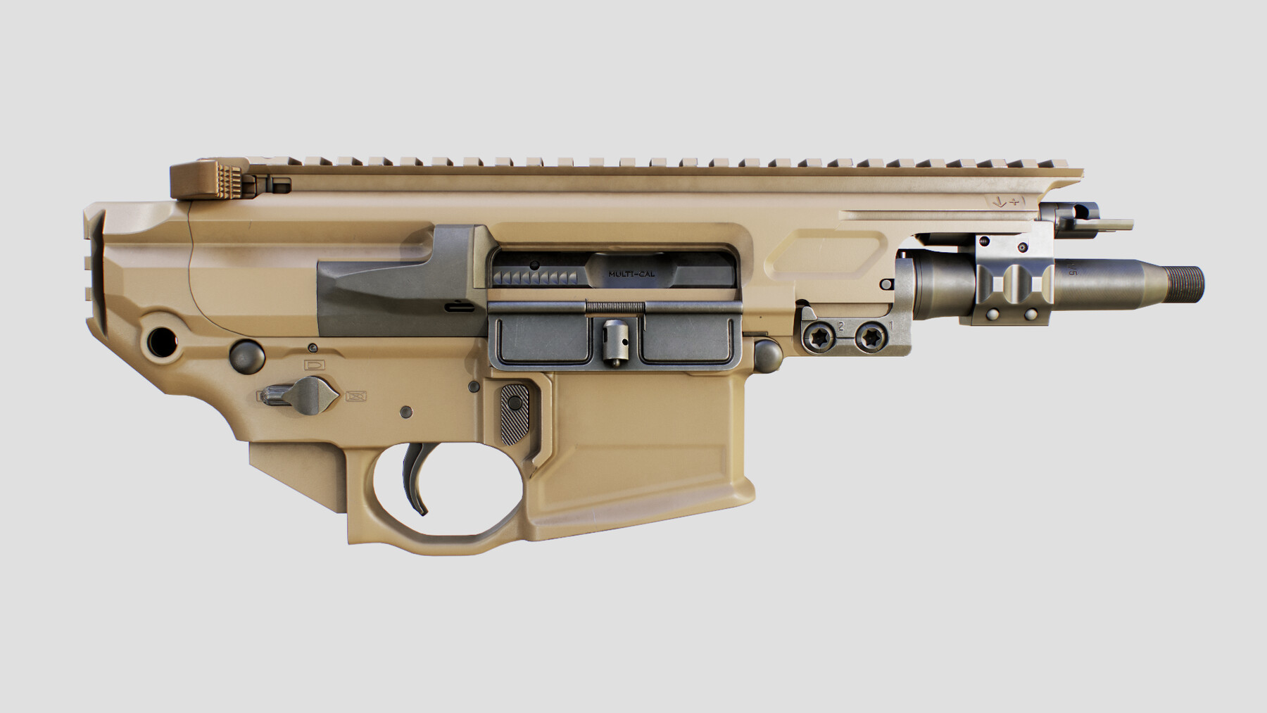 ArtStation - Sig Sauer MCX Rattler PDW Rifle | Game Assets