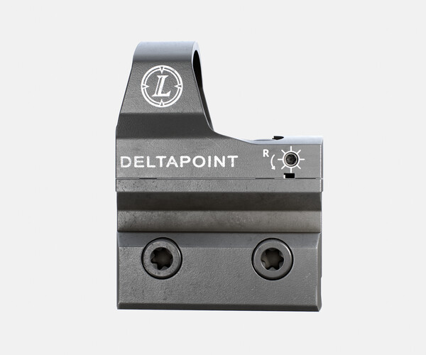 ArtStation - Leupold DeltaPoint Micro Red Dot Sight | Game Assets