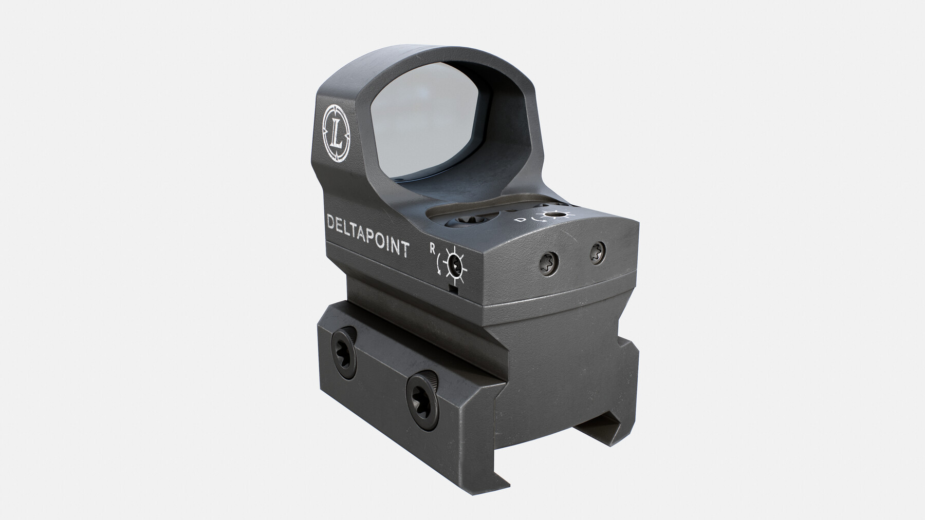 ArtStation - Leupold DeltaPoint Micro Red Dot Sight | Game Assets