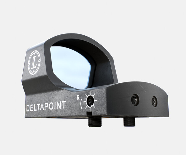 ArtStation - Leupold DeltaPoint Micro Red Dot Sight | Game Assets