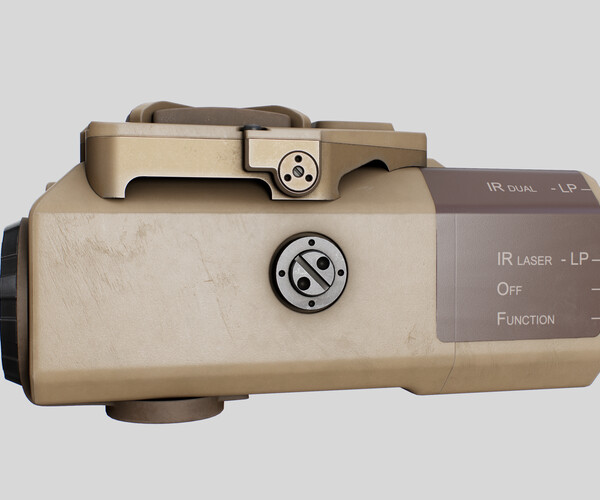 ArtStation - Wilcox Raptar-S Laser Range Finder | Game Assets