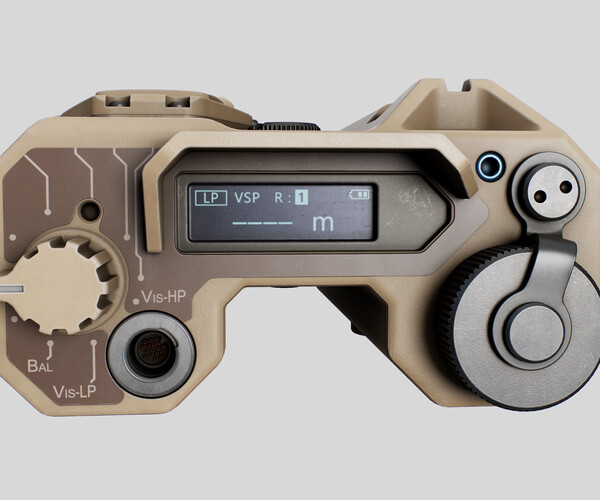 ArtStation - Wilcox Raptar-S Laser Range Finder | Game Assets