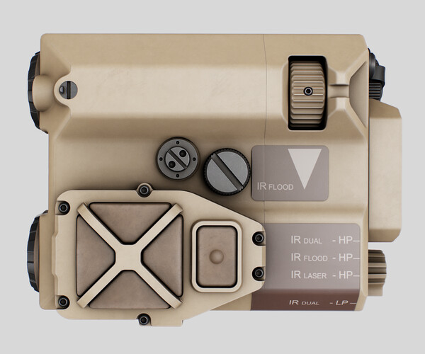 ArtStation - Wilcox Raptar-S Laser Range Finder | Game Assets