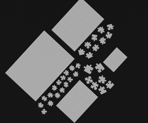 ArtStation - Jigsaw Puzzle Collection 3D Model | Resources