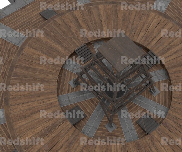 ArtStation - Chinese style ancient architecture Sacrifice table ...