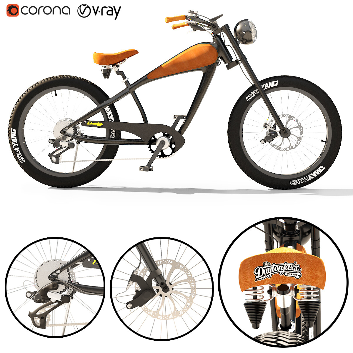 ArtStation - Electric bike | Game Assets