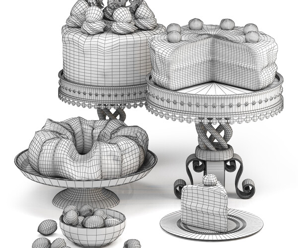 ArtStation - Cake collection | Resources