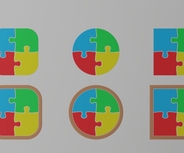 ArtStation - Jigsaw Puzzle Collection | Resources