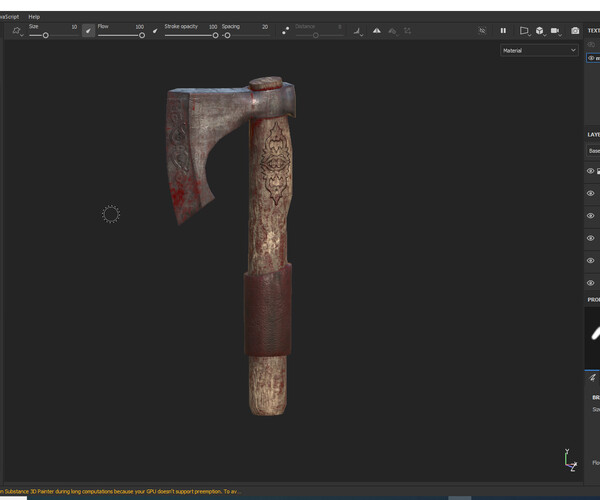 ArtStation - Axe Low Poly Game Ready | Game Assets