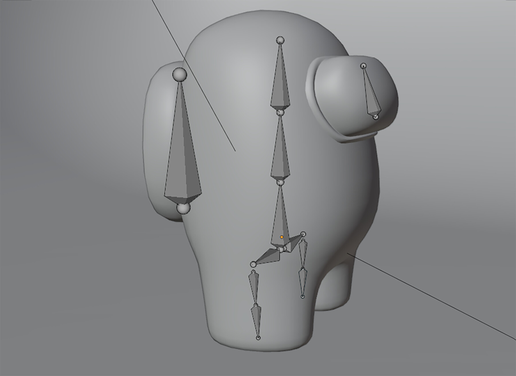 ArtStation - Blue among us character | Game Assets