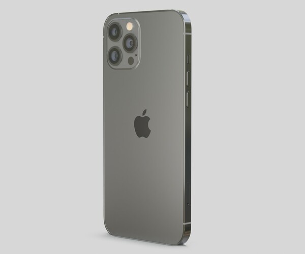 ArtStation - iPhone 12 pro max graphite | Resources