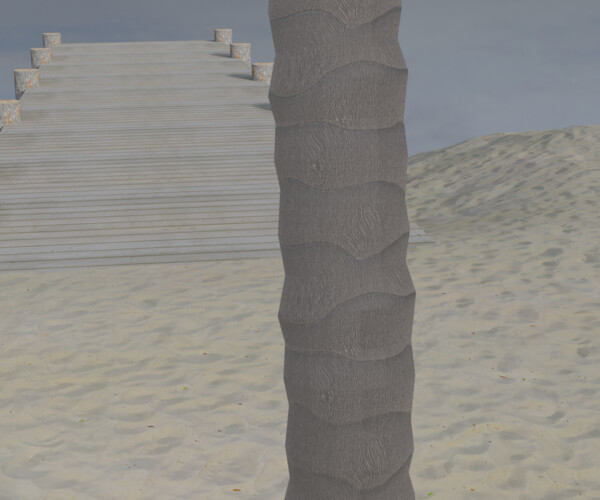 ArtStation - Palm Trunk 01 | Resources