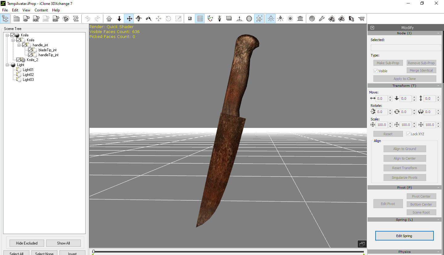 ArtStation - rusty knife | Resources