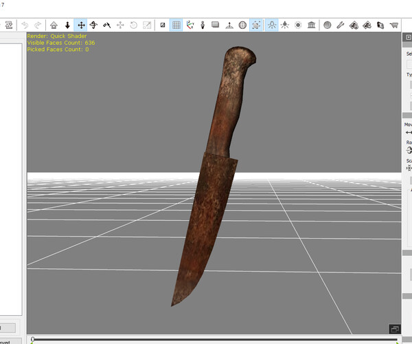 ArtStation - rusty knife | Resources