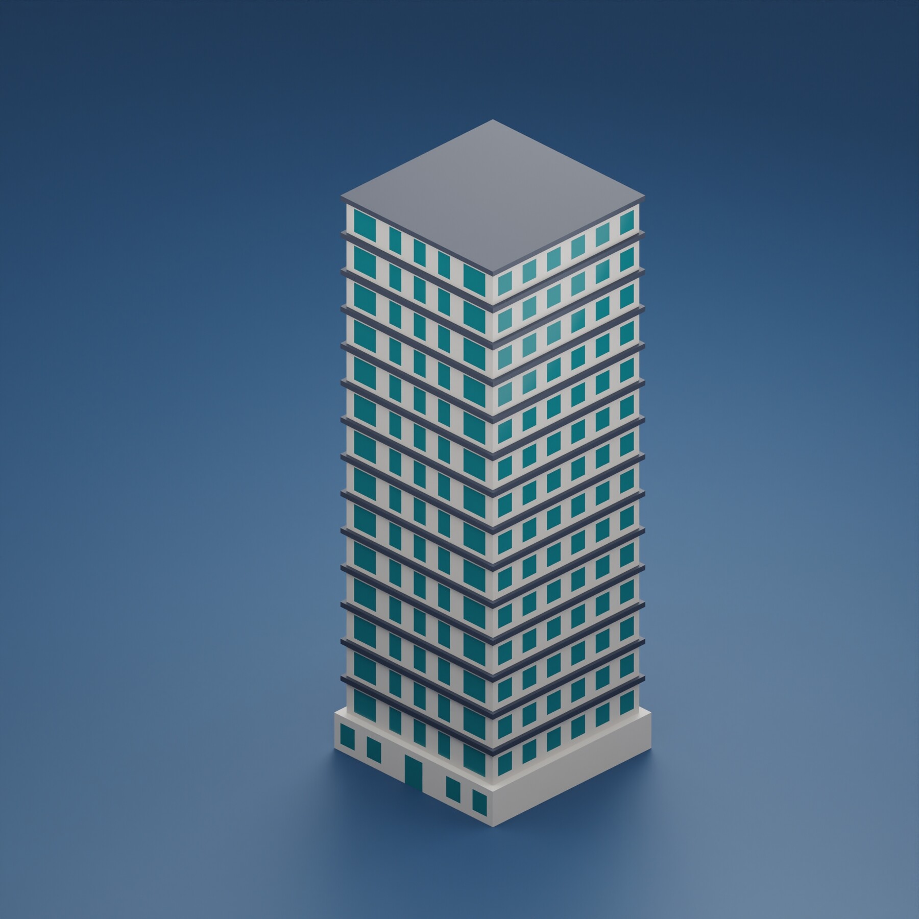 ArtStation - 24 low-poly buildings | Game Assets