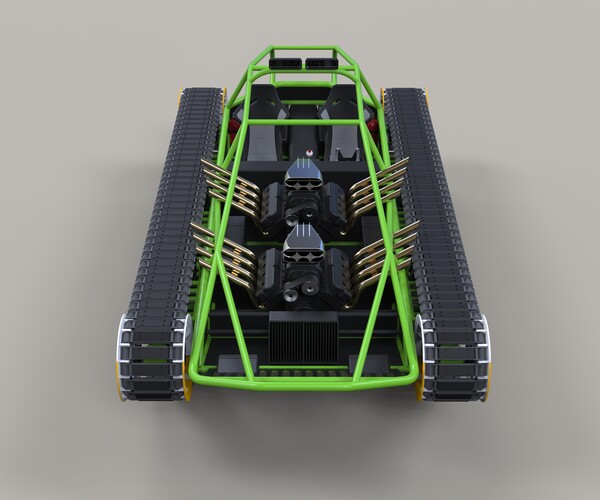 ArtStation - Concept tracked vehicle | Resources