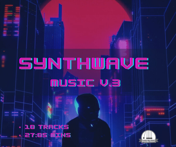 ArtStation - Synthwave Music Pack 3 | Game Assets