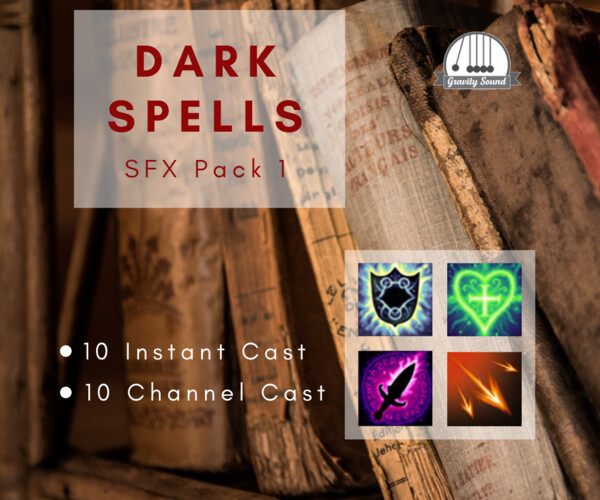 ArtStation - Dark Spells SFX Pack 1 | Game Assets