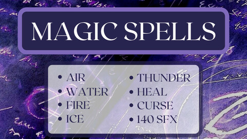 ArtStation - Magic Spell Sound Effects | Game Assets