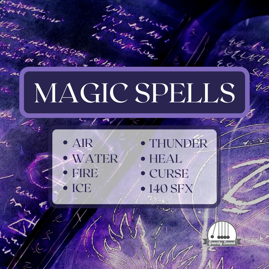ArtStation - Magic Spell Sound Effects | Game Assets
