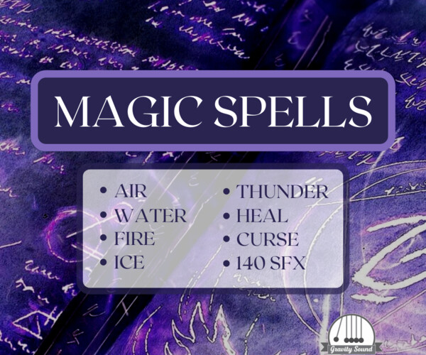 ArtStation - Magic Spell Sound Effects | Game Assets