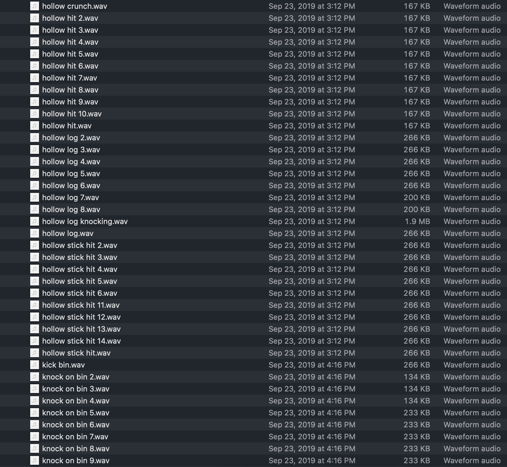 ArtStation - Foley SFX Pack 1 | Game Assets