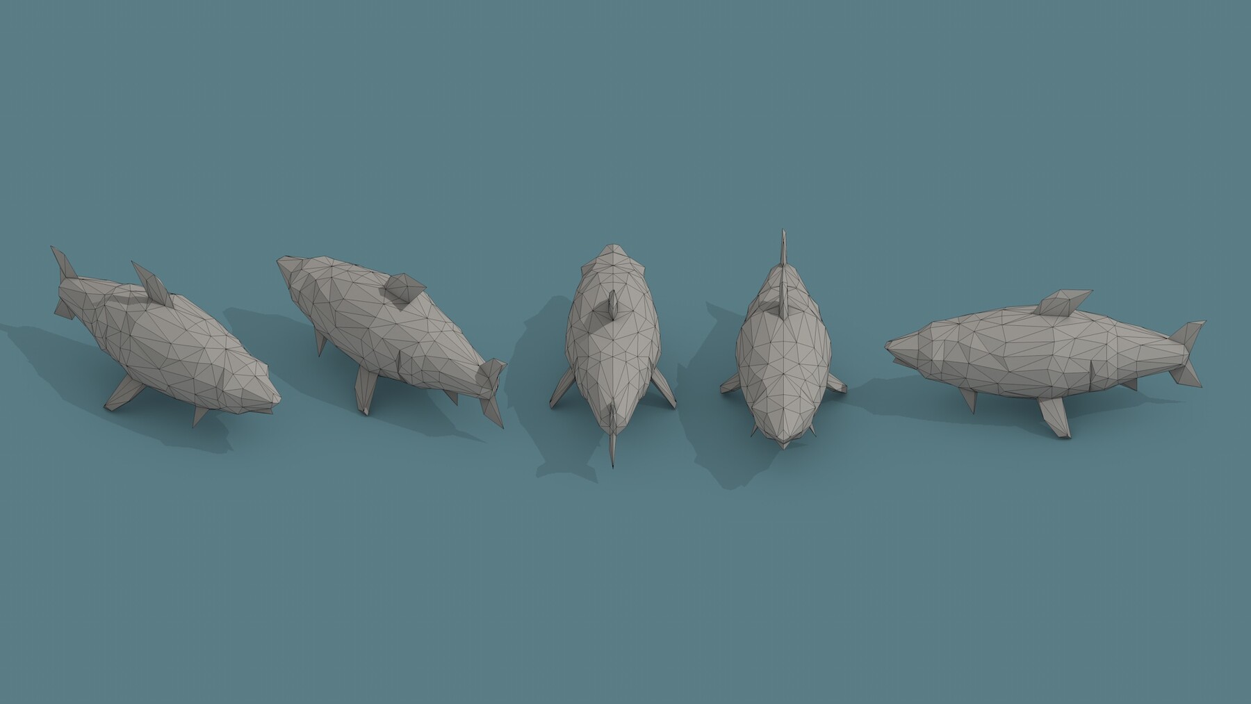 ArtStation - Low Poly Animal Isometric Icon Pack 02 | Game Assets