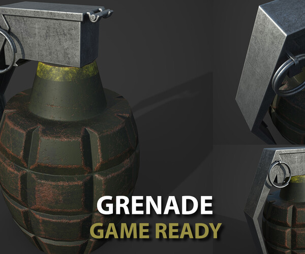ArtStation - Grenade | Game Assets
