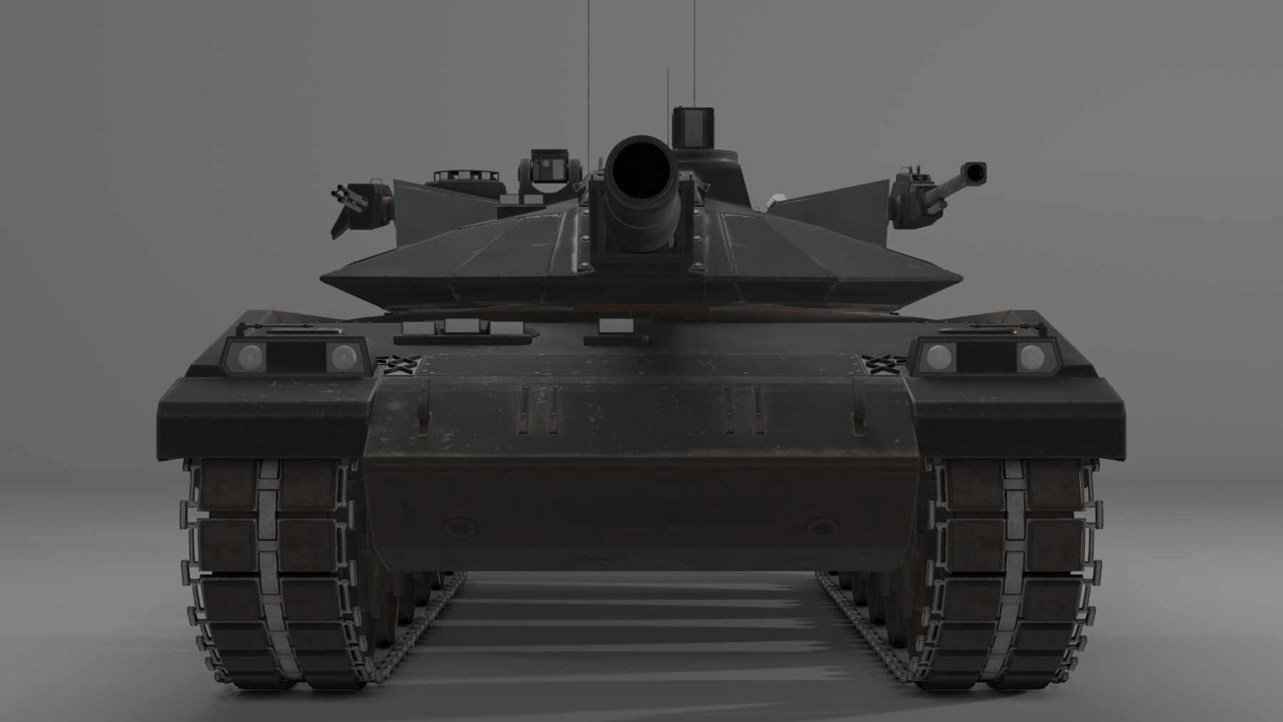 ArtStation - Modern MBT T-118 Jaguar | Game Assets